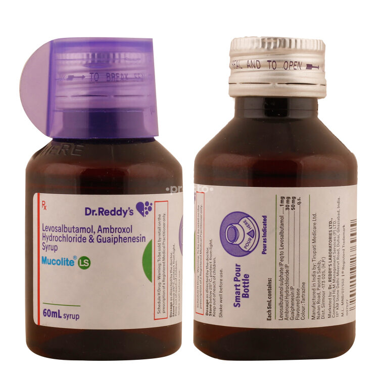 Mucolite LS Syrup - Uses, Dosage, Side Effects, Price, Composition | Practo