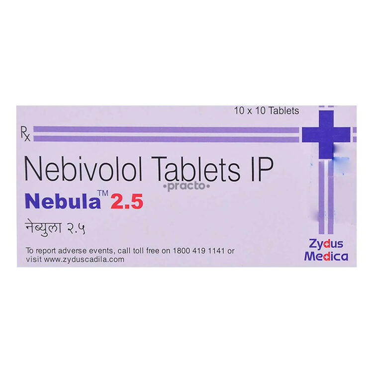 Nebula 2.5 MG Tablet - Uses, Dosage, Side Effects, Price, Composition | Practo