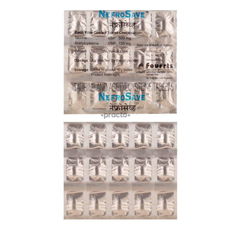 Nefrosave Tablet - Uses, Dosage, Side Effects, Price, Composition | Practo