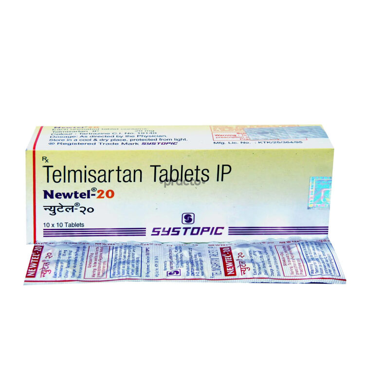Newtel 20 MG Tablet - Uses, Dosage, Side Effects, Price, Composition | Practo