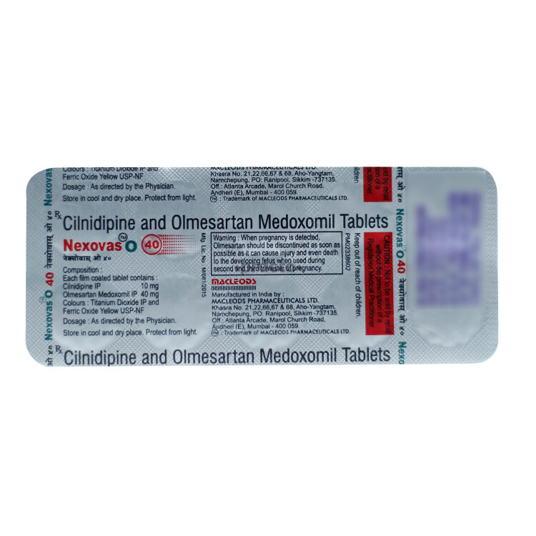 Nexovas O 40 Tablet - Uses, Dosage, Side Effects, Price, Composition | Practo