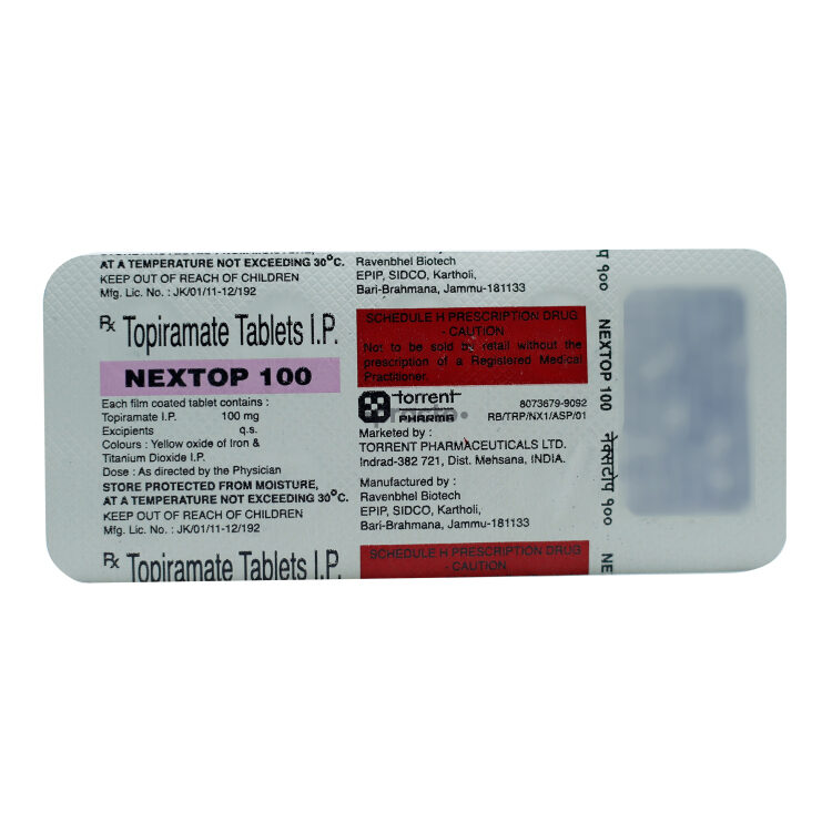 Nextop 100 MG Tablet - Uses, Dosage, Side Effects, Price, Composition ...