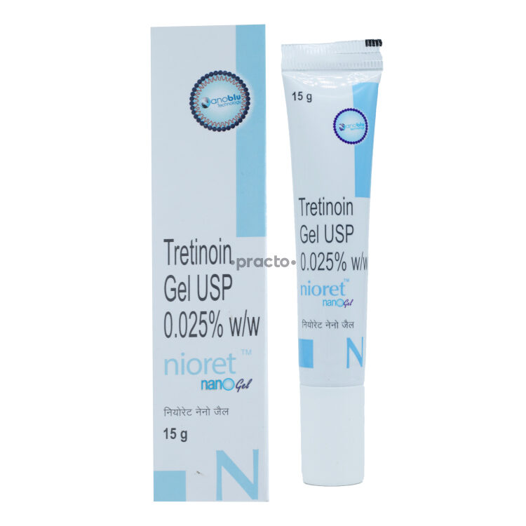 Nioret 0.025% Nanogel - Uses, Dosage, Side Effects, Price, Composition ...