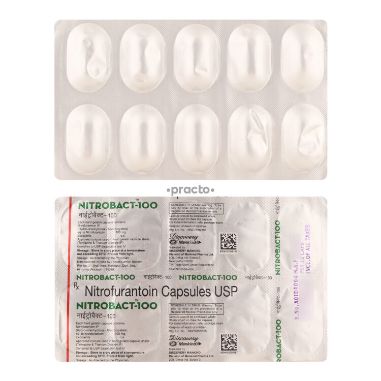 Nitrobact 100 MG Capsule - Uses, Dosage, Side Effects, Price ...