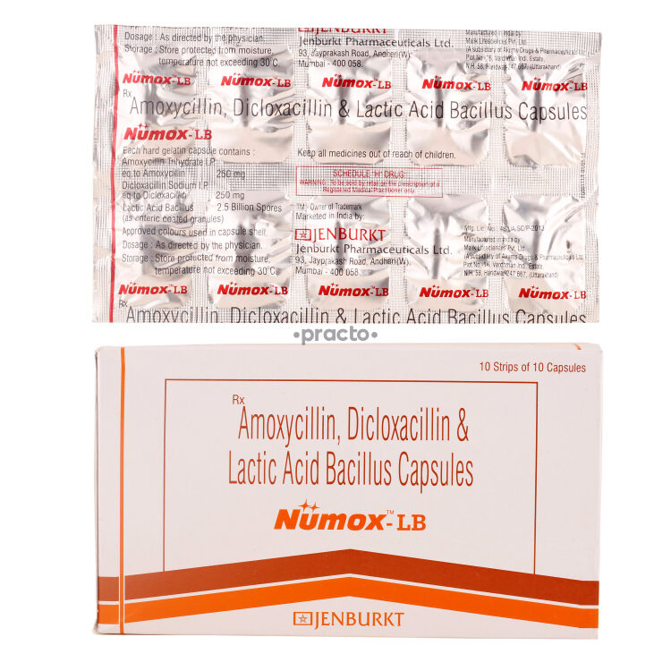 Numox LB Capsule - Uses, Dosage, Side Effects, Price, Composition | Practo