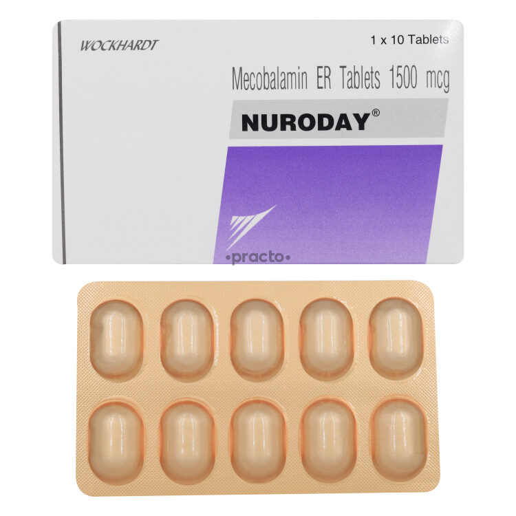 Nuroday 1500 MCG Tablet - Uses, Dosage, Side Effects, Price ...