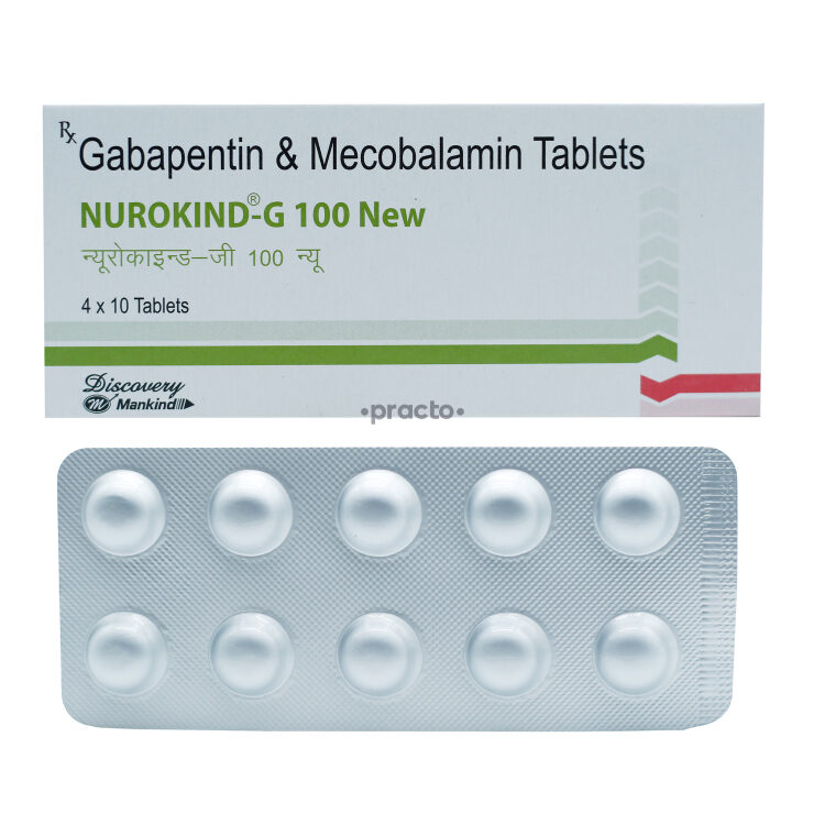 Nurokind G 100 New Tablet - Uses, Dosage, Side Effects, Price ...