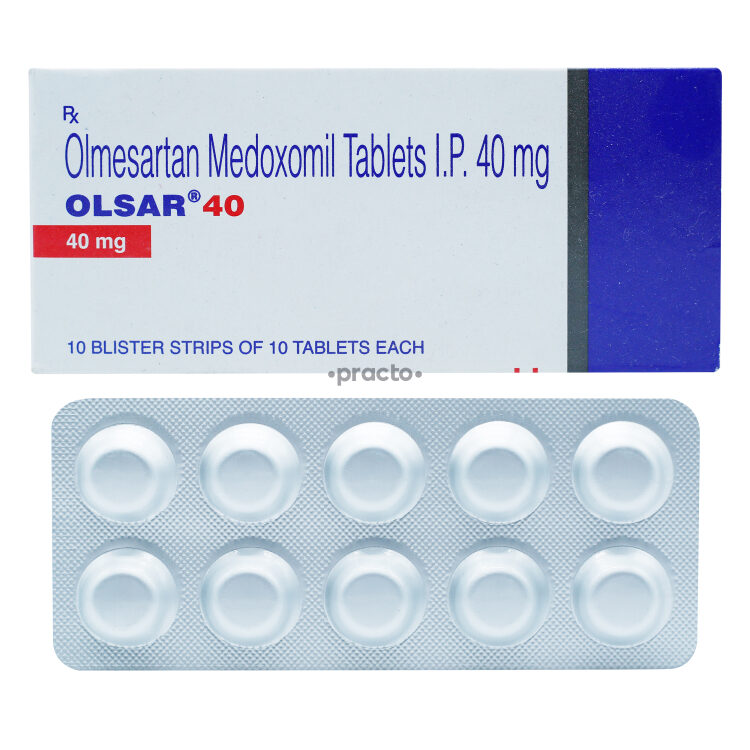 Olsar 40 MG Tablet - Uses, Dosage, Side Effects, Price, Composition ...