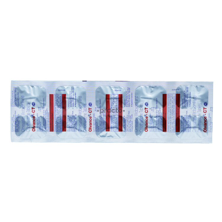 Olvance-CT 20 Tablet - Uses, Dosage, Side Effects, Price, Composition ...