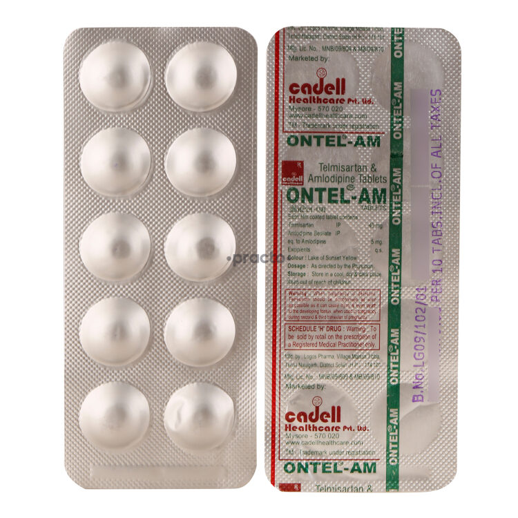ONTEL AM TABLET - Uses, Dosage, Side Effects, Price, Composition | Practo