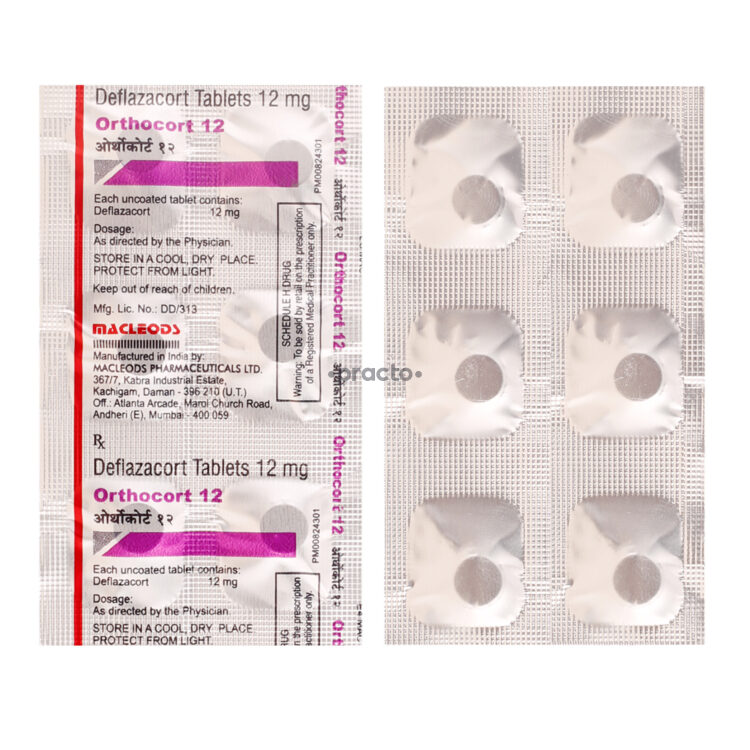 Orthocort 12 MG Tablet - Uses, Dosage, Side Effects, Price, Composition ...
