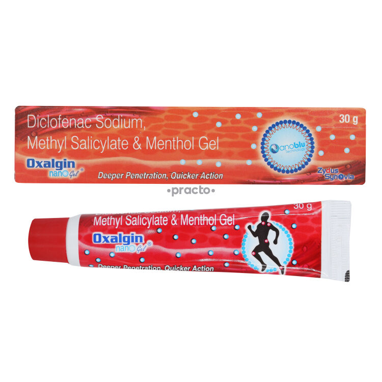 Oxalgin Nanogel - Uses, Dosage, Side Effects, Price, Composition | Practo