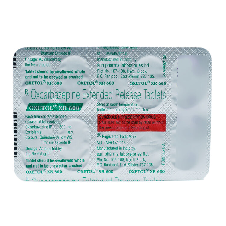 Oxetol 600 MG Tablet XR - Uses, Dosage, Side Effects, Price ...