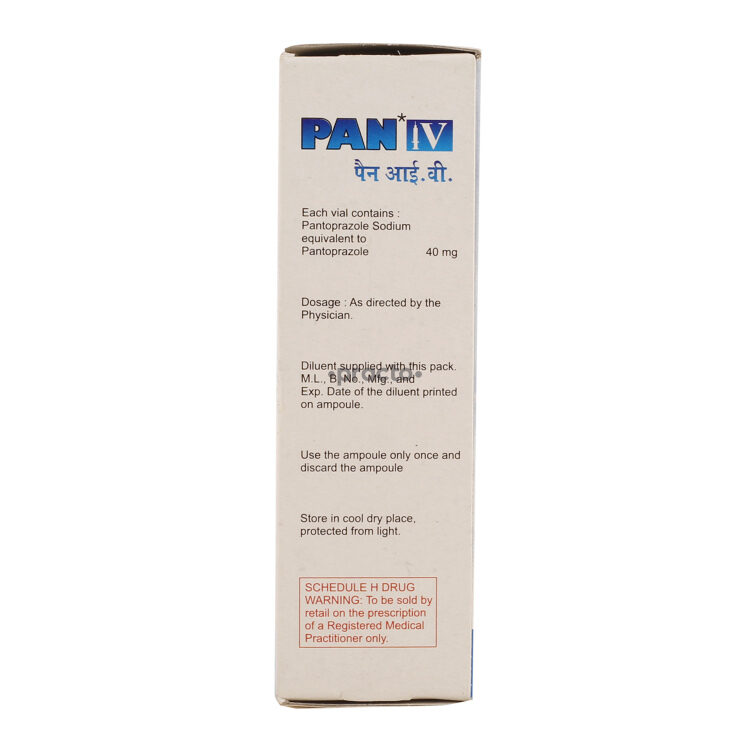 Pan 40 MG Injection Uses Dosage Side Effects Price Composition