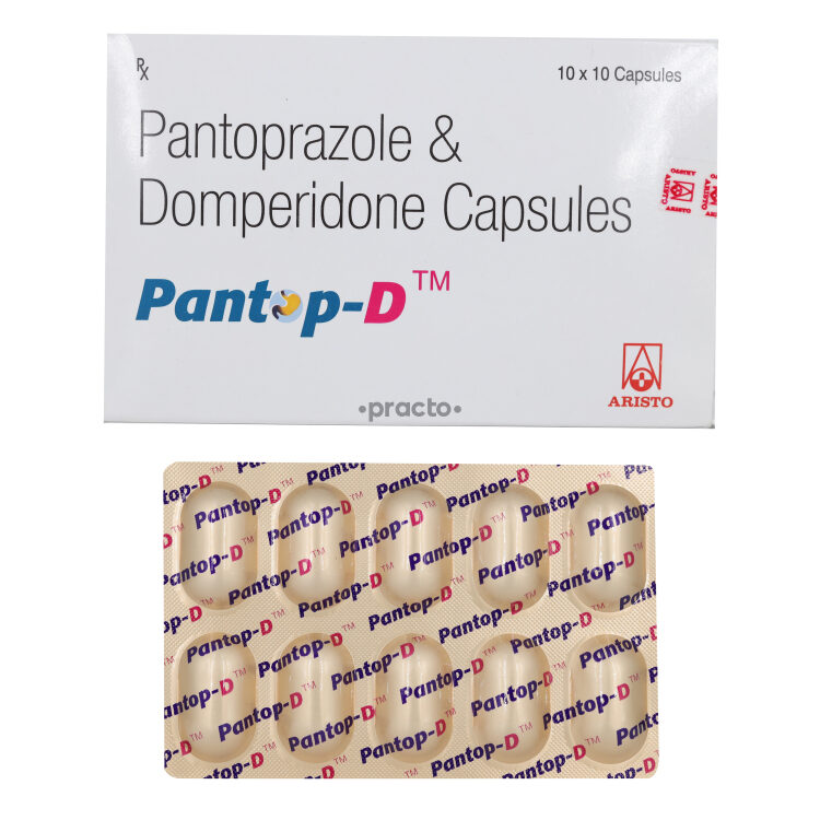 Pantop-D Capsule - Uses, Dosage, Side Effects, Price, Composition | Practo