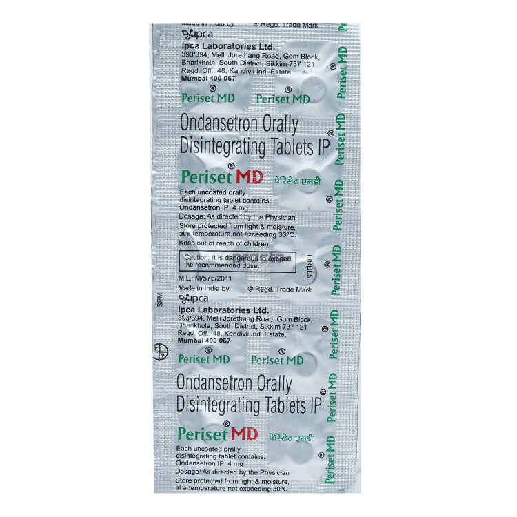 Periset 4 MG Tablet - Uses, Dosage, Side Effects, Price, Composition ...