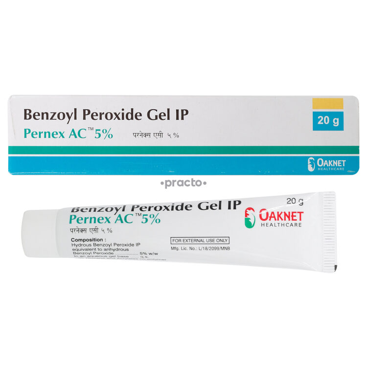 Pernex AC 5 % Gel - Uses, Dosage, Side Effects, Price, Composition | Practo