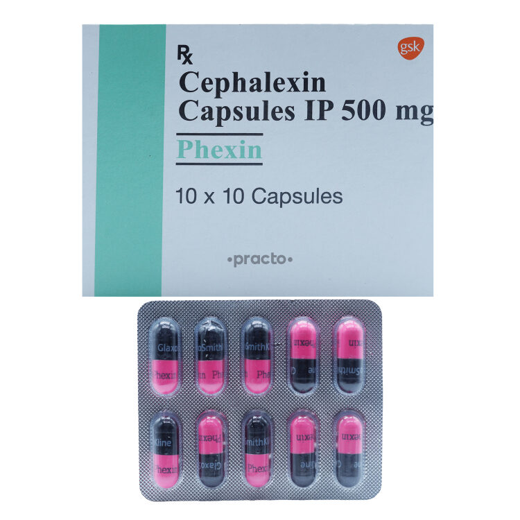 Phexin 500 MG Capsule Uses Dosage Side Effects Price Composition