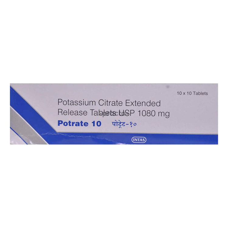 Potrate-10 Tablet - Uses, Dosage, Side Effects, Price, Composition | Practo