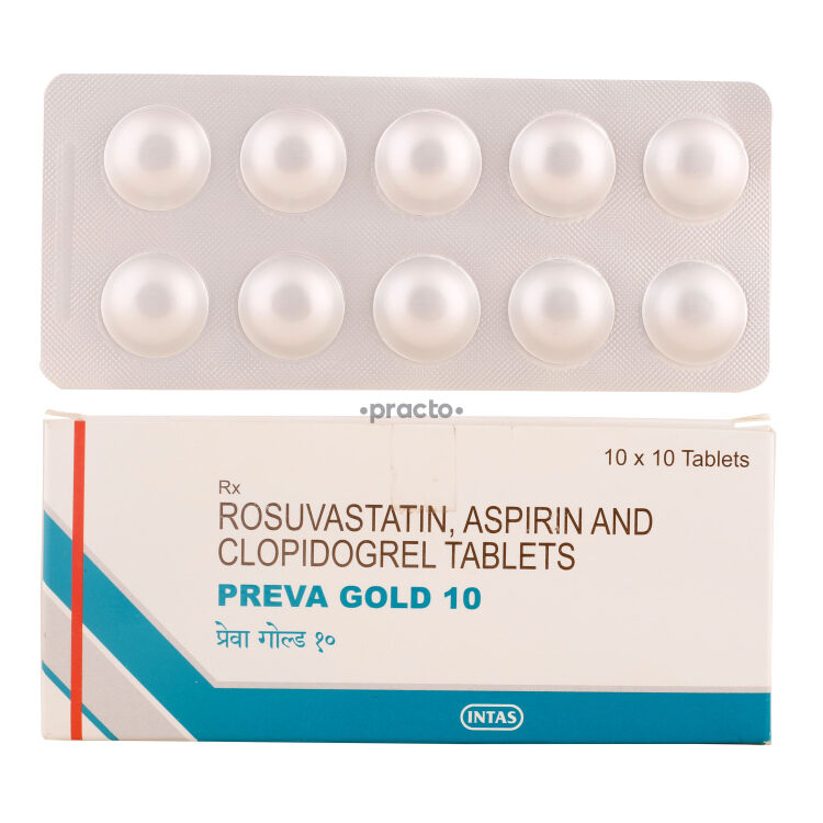 Preva Gold 10 Tablet - Uses, Dosage, Side Effects, Price, Composition ...
