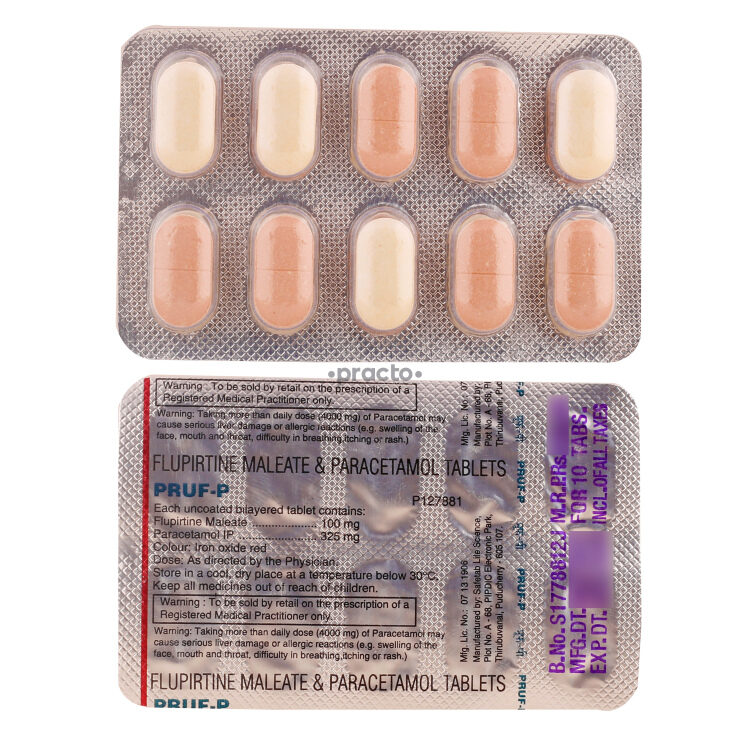 Pruf-P Tablet - Uses, Dosage, Side Effects, Price, Composition | Practo