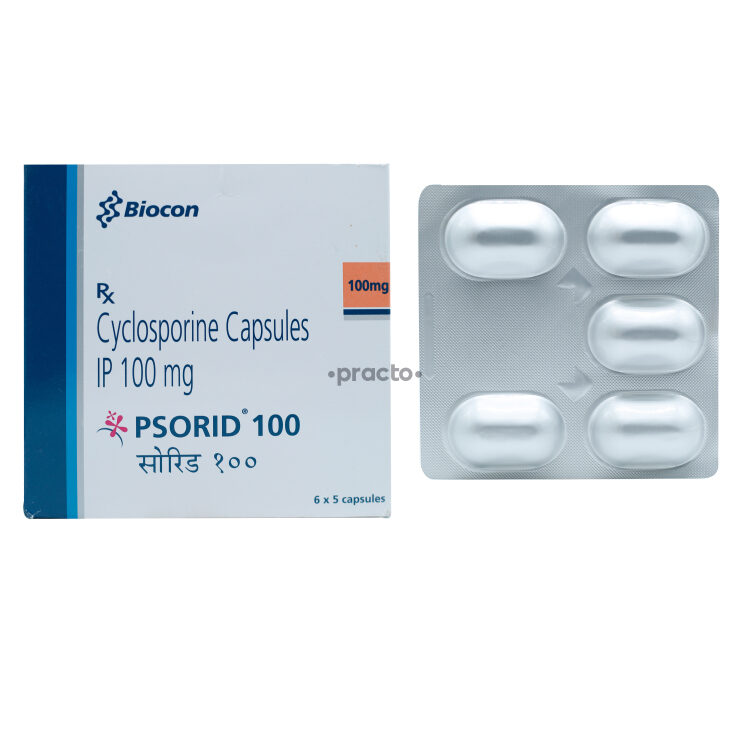 Psorid 100 Capsule - Uses, Dosage, Side Effects, Price, Composition ...
