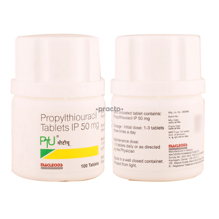 PTU Tablet - Uses, Dosage, Side Effects, Price, Composition | Practo