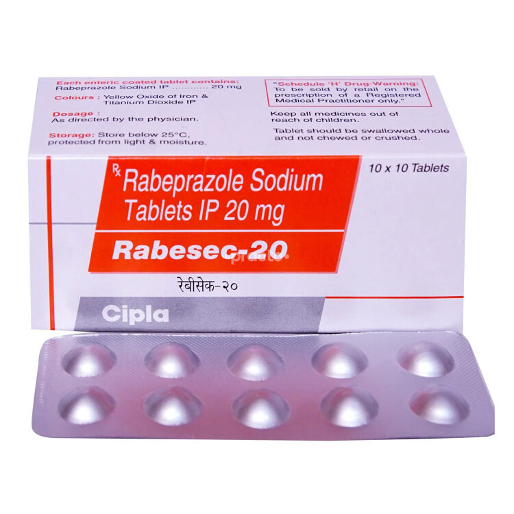Rabesec 20 MG Tablet - Uses, Dosage, Side Effects, Price, Composition ...