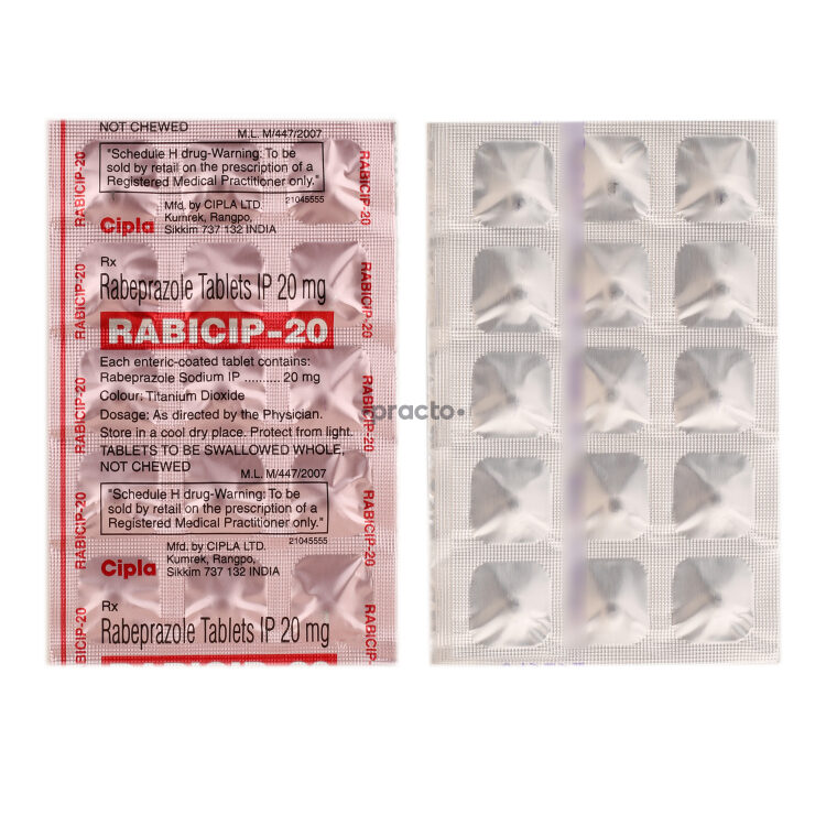 Rabicip 20 MG Tablet - Uses, Dosage, Side Effects, Price, Composition ...