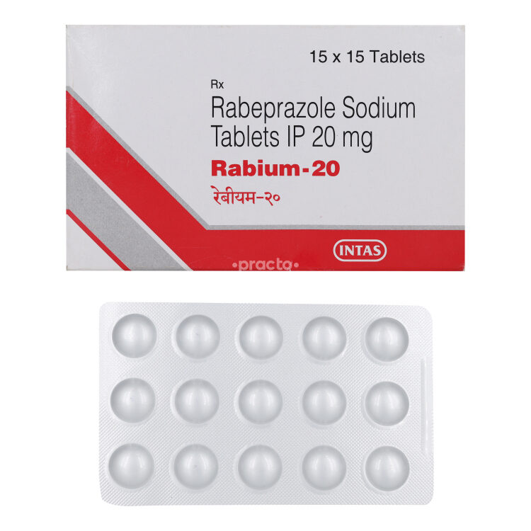 Rabium 20 MG Tablet - Uses, Dosage, Side Effects, Price, Composition ...