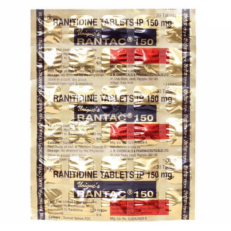Rantac 150 MG Tablet Uses Dosage Side Effects Price Composition