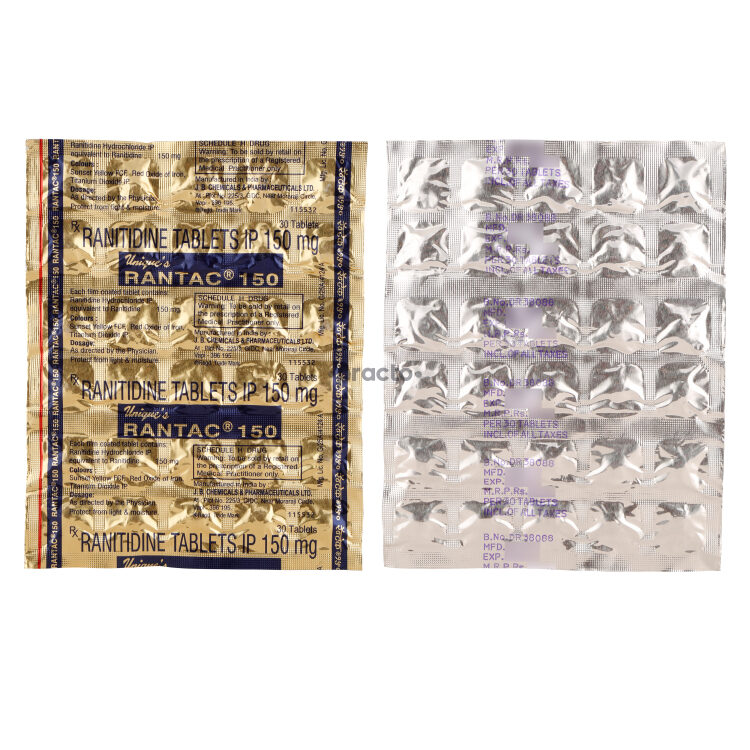 Rantac 150 MG Tablet - Uses, Dosage, Side Effects, Price, Composition ...
