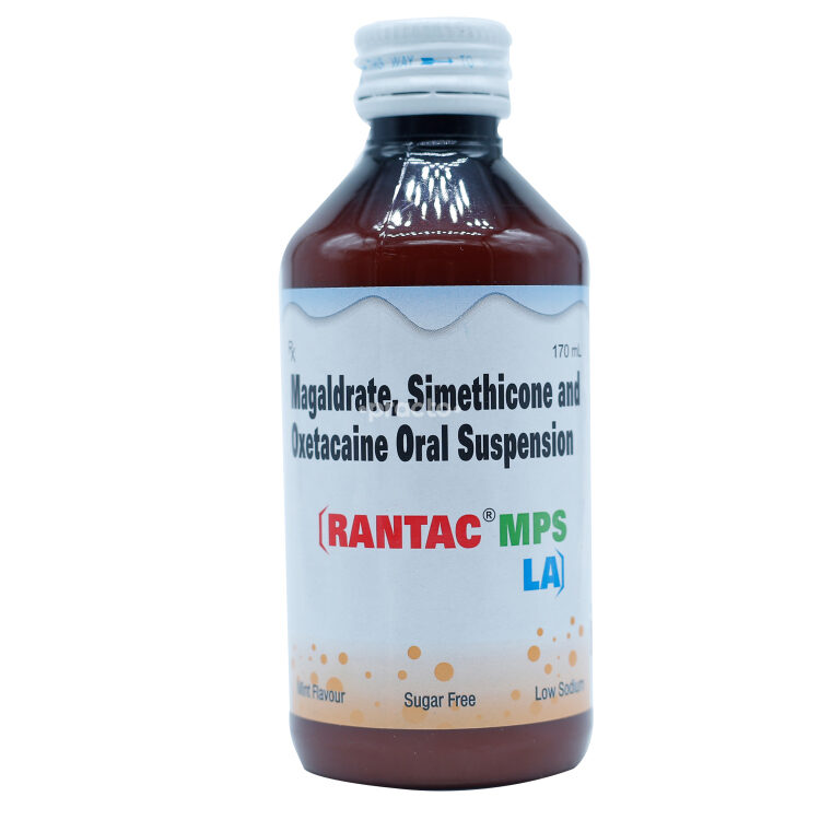 Rantac MPS LA Suspension - Uses, Dosage, Side Effects, Price ...