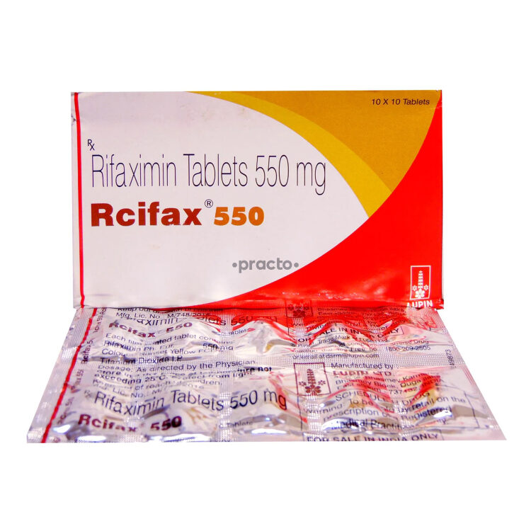 Rcifax 550 MG Tablet - Uses, Dosage, Side Effects, Price, Composition ...