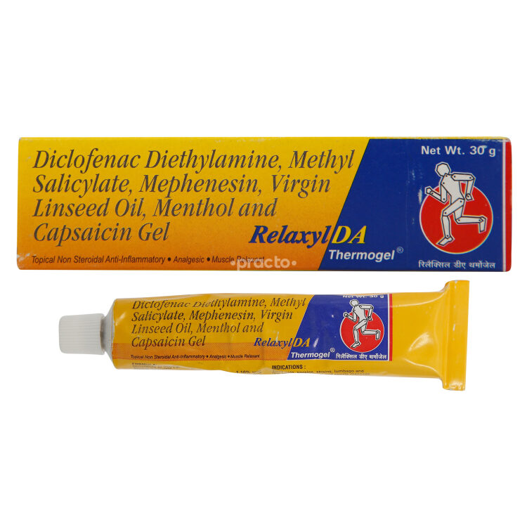 Relaxyl Da 1.16 % Gel - Uses, Dosage, Side Effects, Price, Composition ...