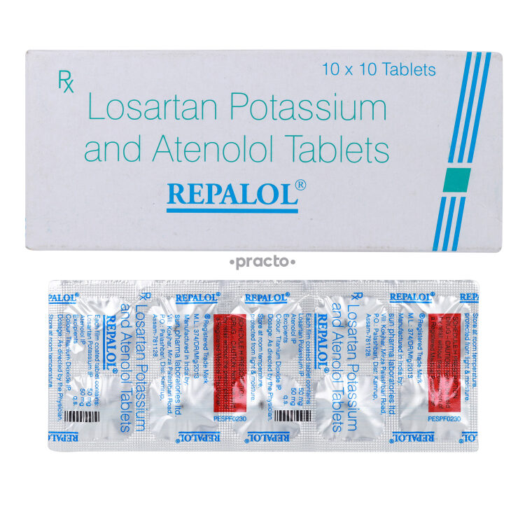 Repalol Tablet - Uses, Dosage, Side Effects, Price, Composition | Practo