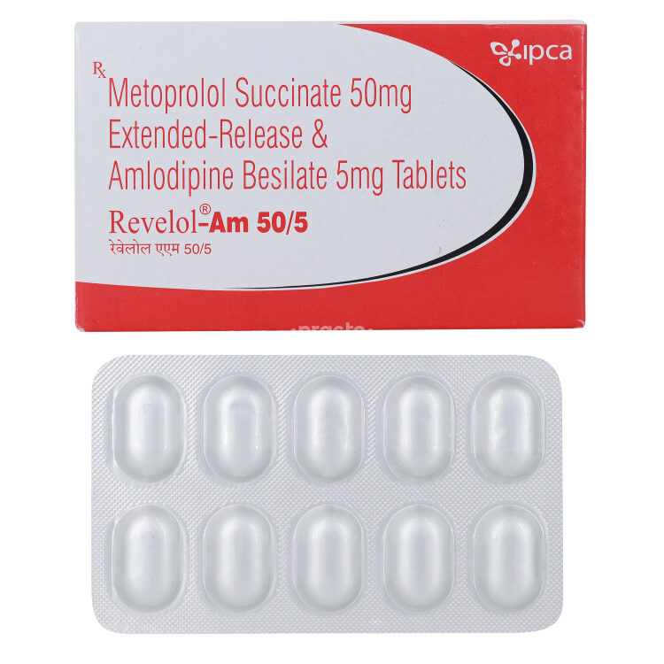 Revelol Am (5/50 mg) Tablet - Uses, Dosage, Side Effects, Price ...