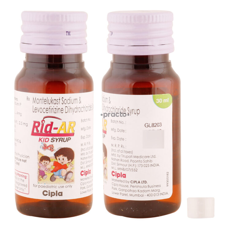 Rid AR (2.5/4 mg) Syrup - Uses, Dosage, Side Effects, Price ...