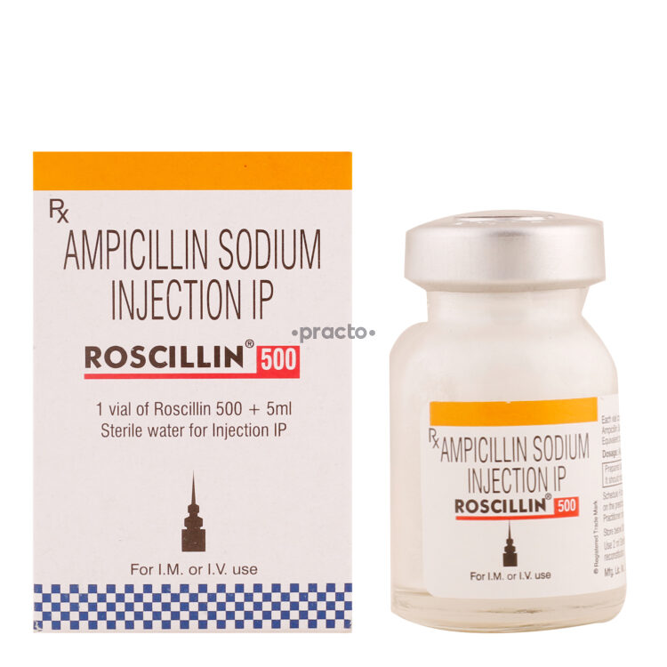 Roscillin 500 MG Injection - Uses, Dosage, Side Effects, Price ...