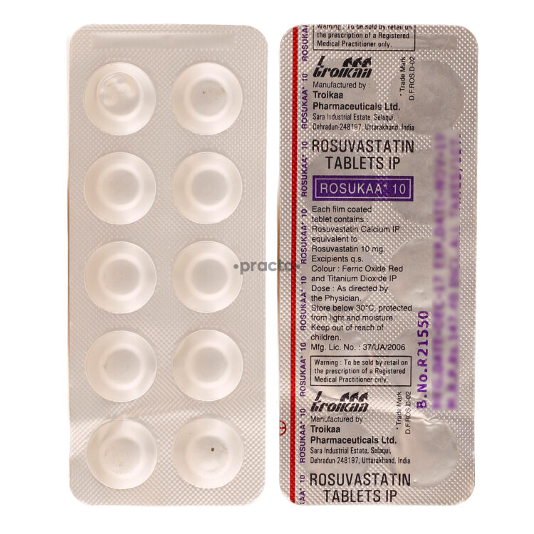 Rosukaa 10 MG Tablet - Uses, Dosage, Side Effects, Price, Composition ...