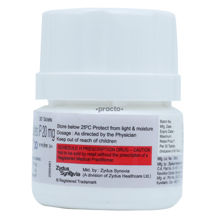 Rumalef 20 mg Tablet - Uses, Dosage, Side Effects, Price, Composition ...