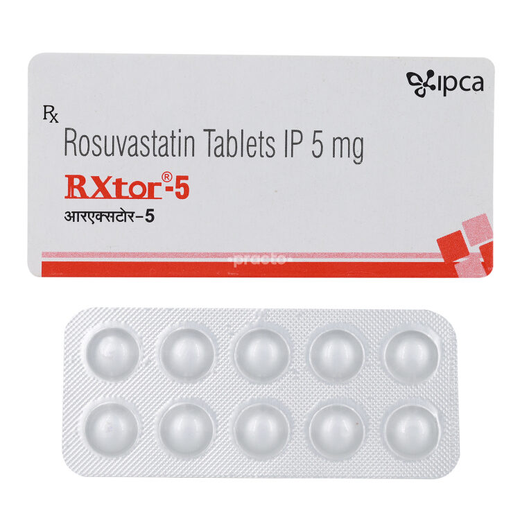 Rxtor 5 MG Tablet - Uses, Dosage, Side Effects, Price, Composition | Practo