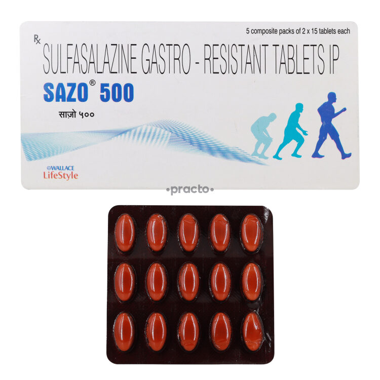 Sazo 500 mg Tablet - Uses, Dosage, Side Effects, Price, Composition | Practo