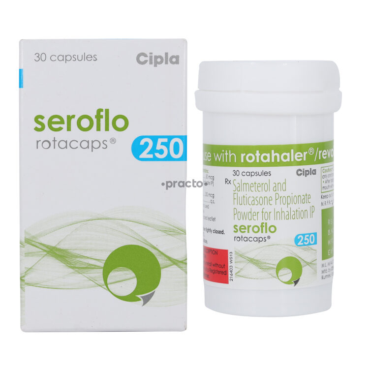 Seroflo 250 Rotacaps - Uses, Dosage, Side Effects, Price, Composition ...