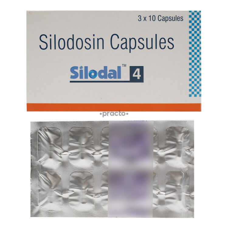 Silodal 4 Capsule - Uses, Dosage, Side Effects, Price, Composition | Practo
