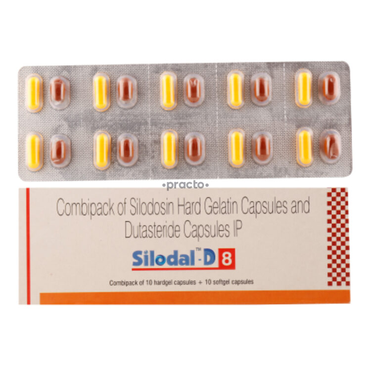 Silodal-D 8 Capsule - Uses, Dosage, Side Effects, Price, Composition ...
