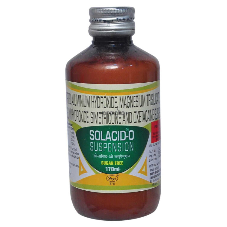 Solacid O Suspension - Uses, Dosage, Side Effects, Price, Composition ...