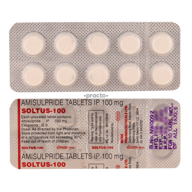 Soltus 100 MG Tablet - Uses, Dosage, Side Effects, Price, Composition ...