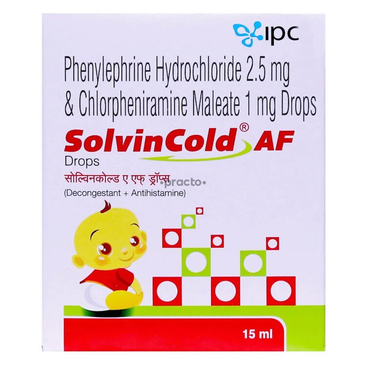 Solvincold AF Drops - Uses, Dosage, Side Effects, Price, Composition ...