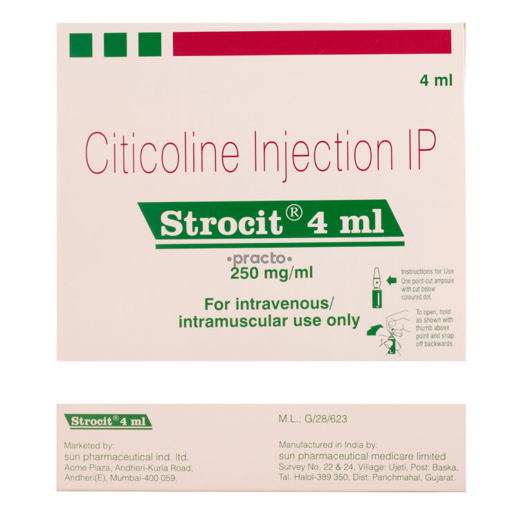 Strocit 250 MG Injection - Uses, Dosage, Side Effects, Price ...